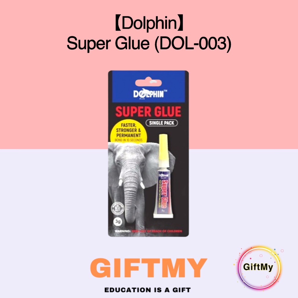 【Dolphin】Super Glue (DOL-003) | Shopee Malaysia