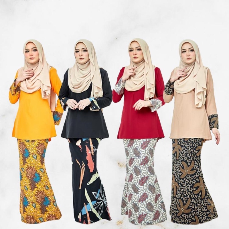 BAJU KURUNG MINI RIAU FATEHA [ XS - 3XL ] READY STOK | Shopee Malaysia