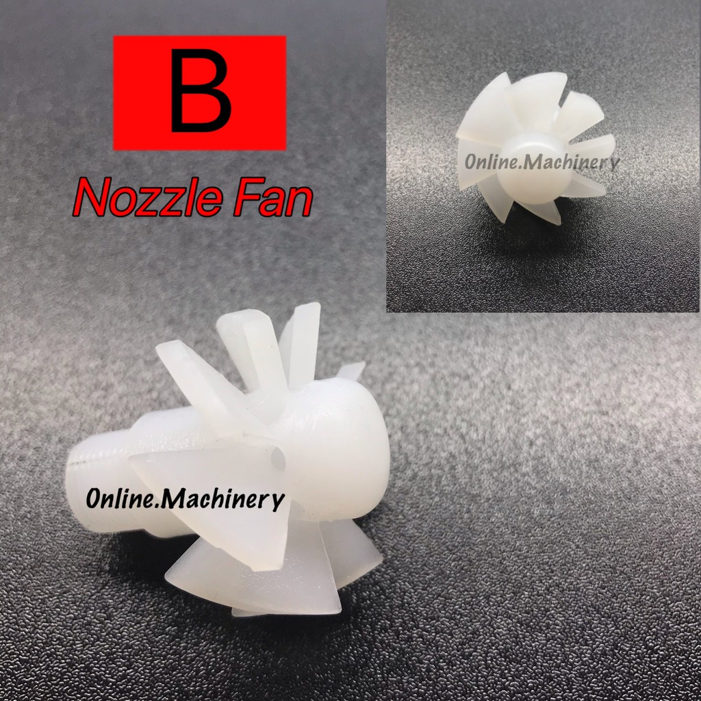 3wf-3A Nozzle Adjustable 60MM Kasei 3wf-11 3wf-3 v1800 Mesin Sembur Rancun Mist Blower Ogawa ...