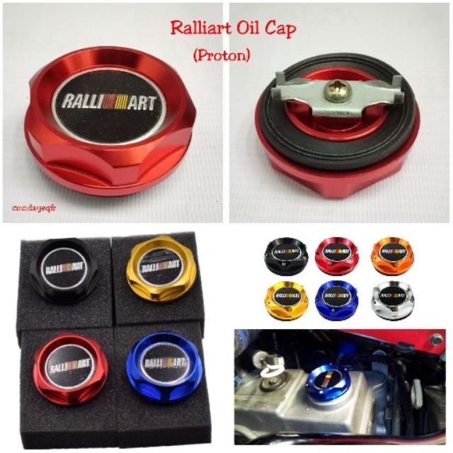 RalliART Racing Engine Oil Cap For Proton Wira Mitsubshi 4G15 4G13 ...