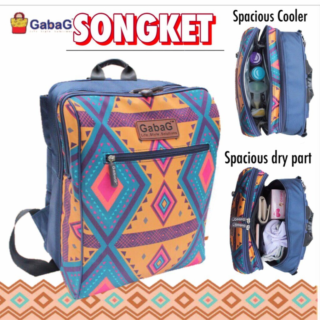 (FREE GIFT) GABAG Exclusive Design Backpack SONGKET | Shopee Malaysia
