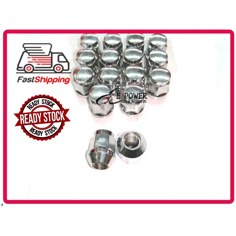 HIGH QUALITY 19MM WHEEL NUT M12 X 1.5 SPORT RIM TYRE NUT | Shopee Malaysia