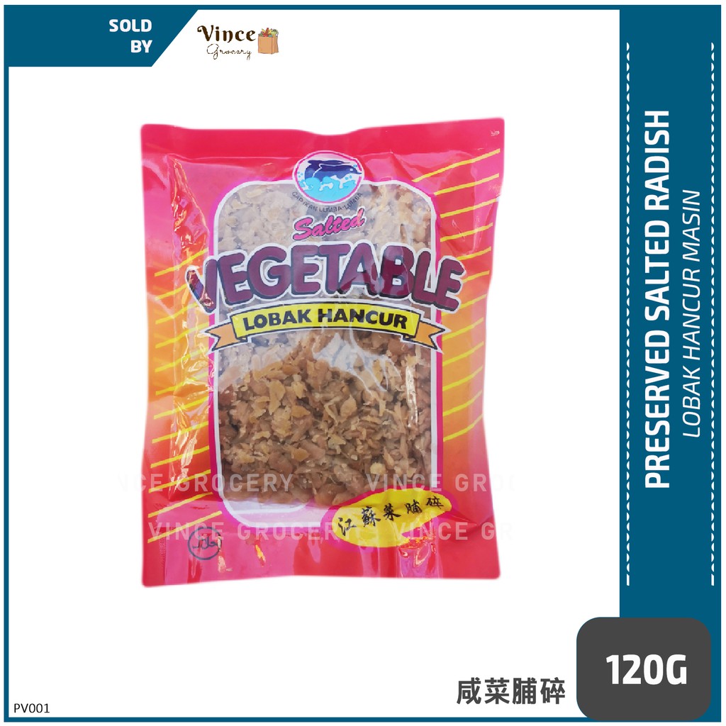 Pickled Salted Radish | Lobak Hancur Masin | 江苏菜脯碎 120G | Shopee Malaysia