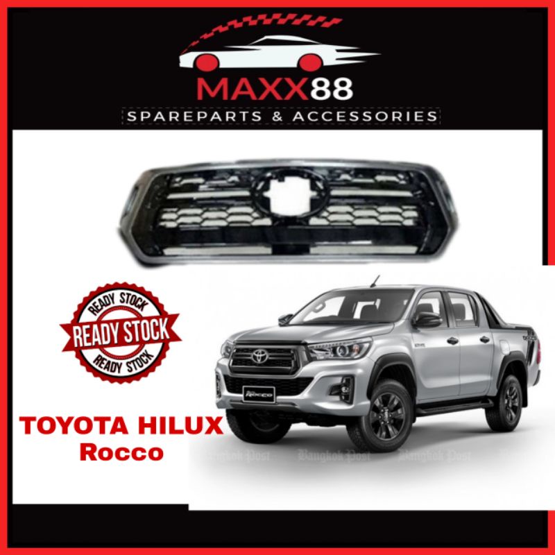 TOYOTA HILUX REVO ROCCO FRONT GRILL BUANTAN MALAYSIA | Shopee Malaysia