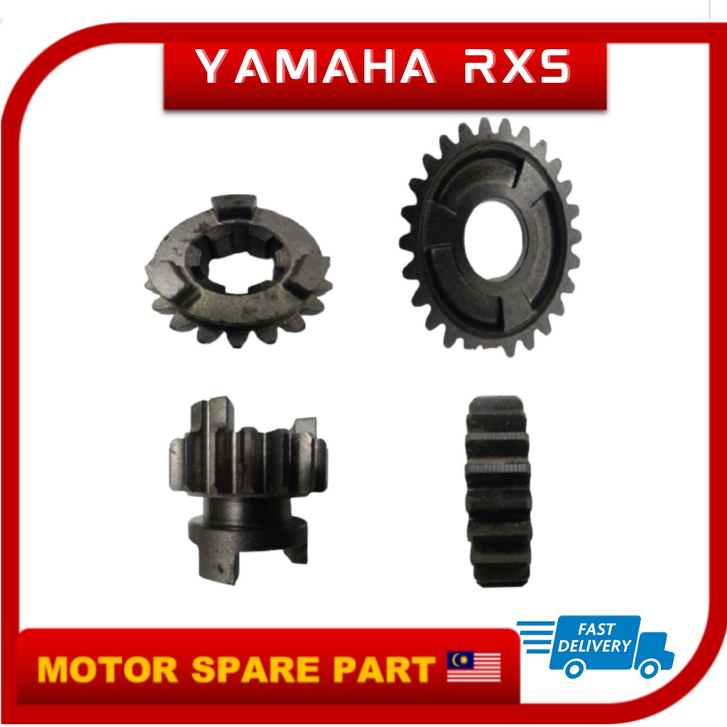 100% GENUINE ORGINAL JAPAN YAMAHA RXS 3rd GEAR GEAR 3 GEAR TIGA GEAR ...