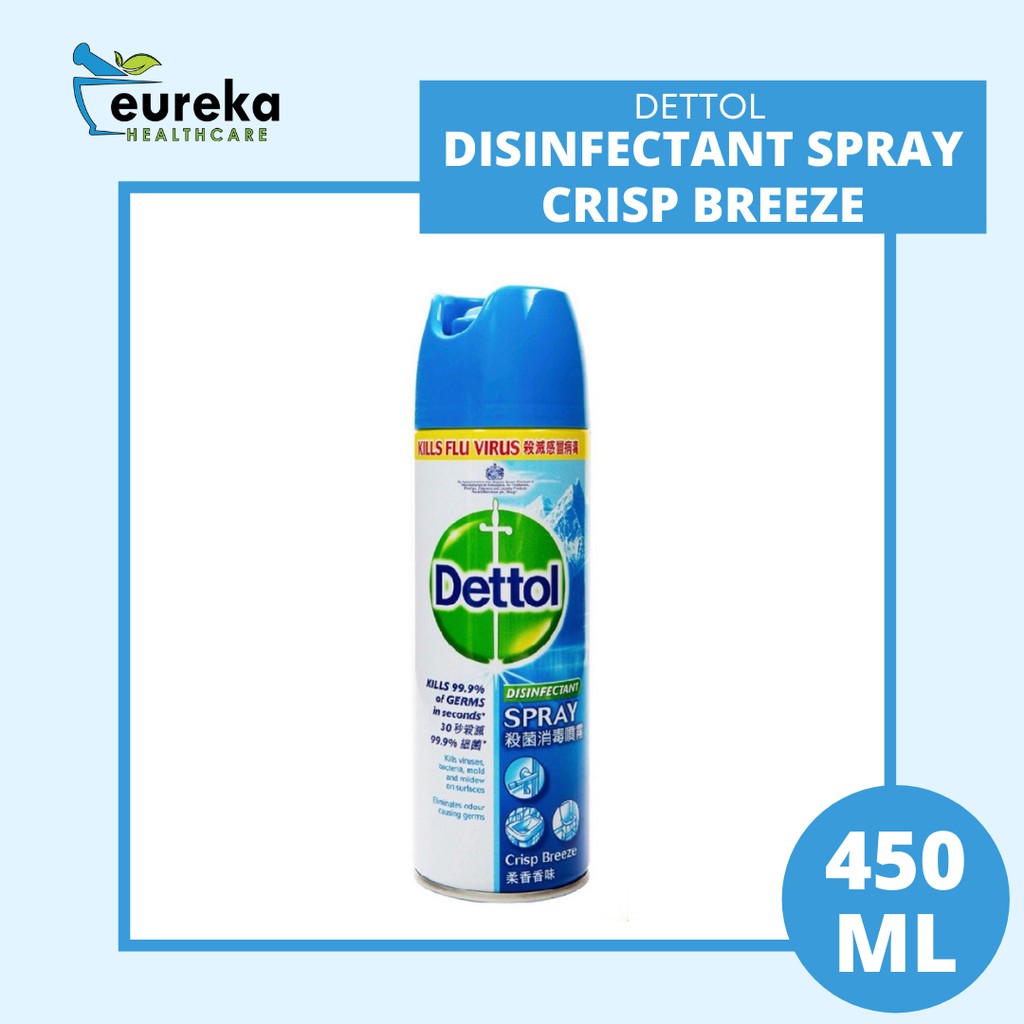 DETTOL SURFACE SPRAY CRISP BREEZE 225ML / 450ML | Shopee Malaysia