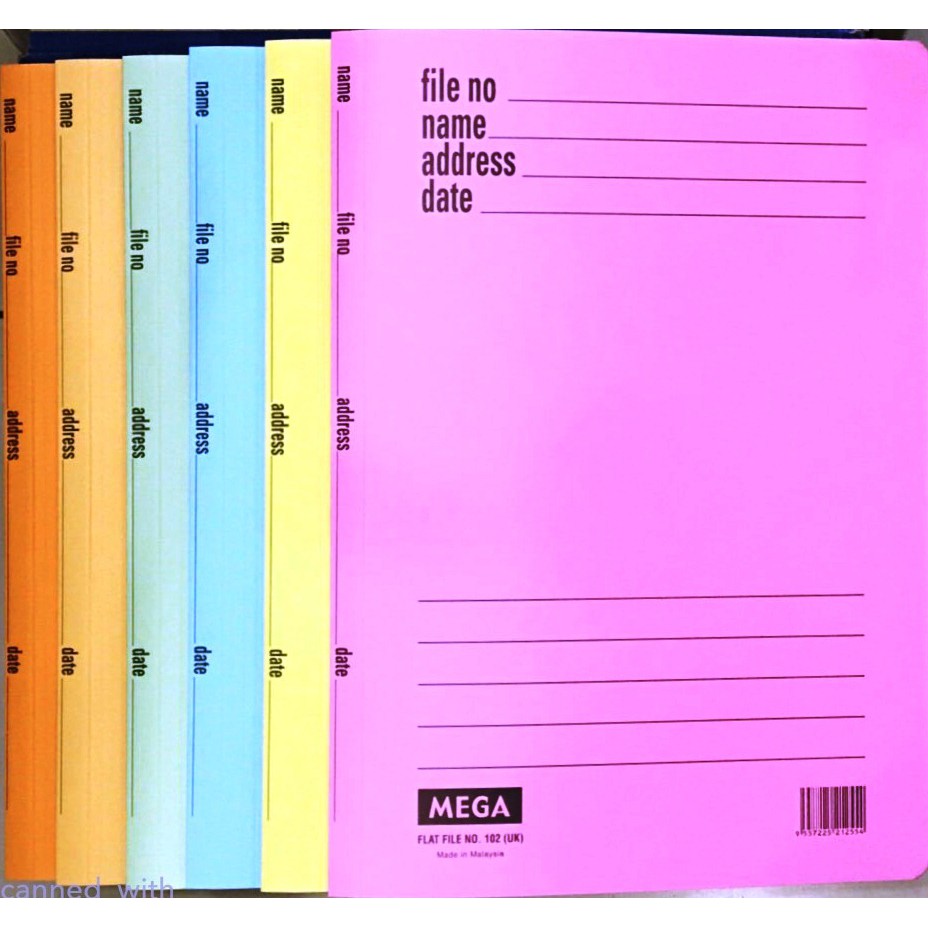 JOO HUAT Mega Spring Flat File 102 UK Punch Hole Document Paper Invoice ...