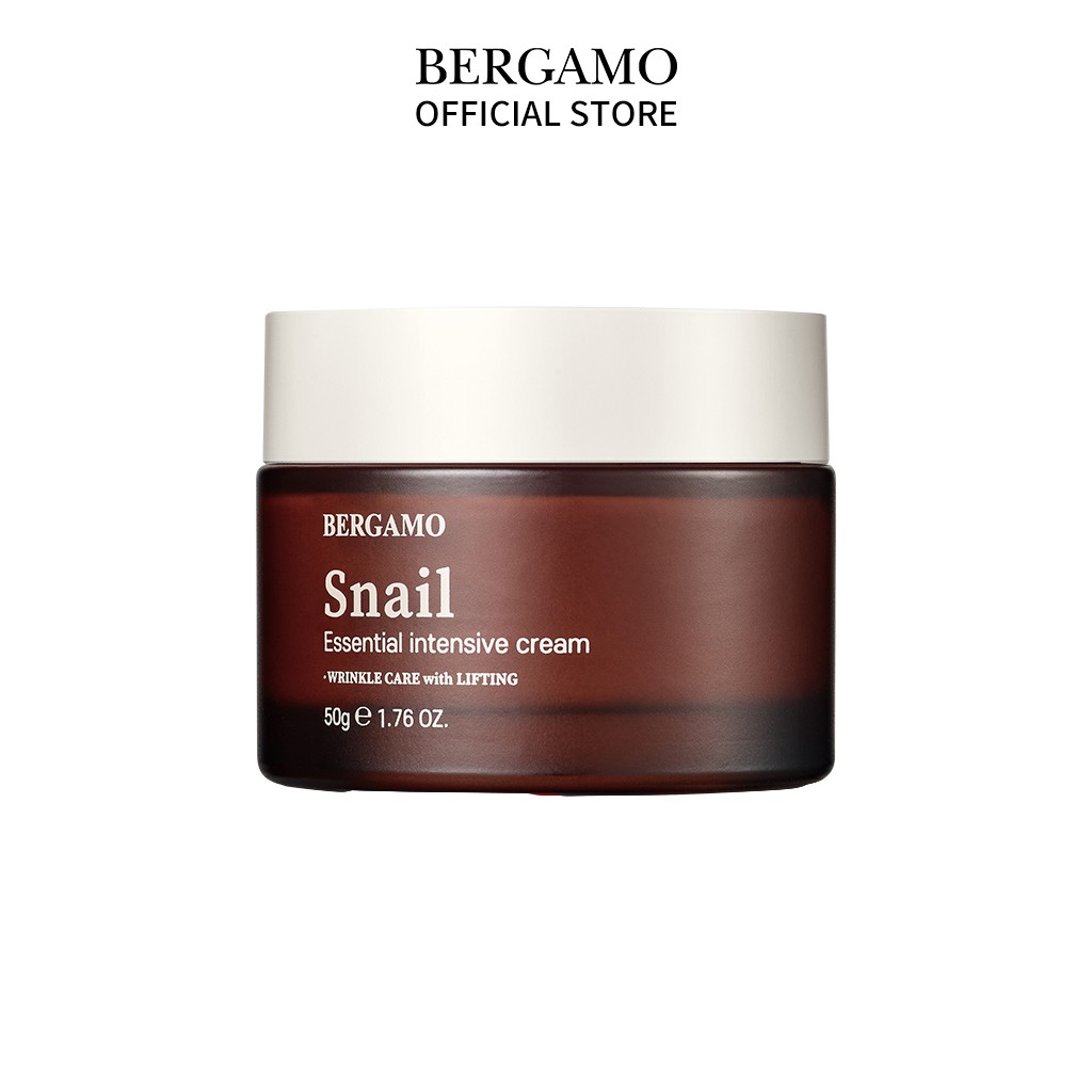 Bergamo Snail Essential Intensive Intensive Intensive Intensive Cream ...