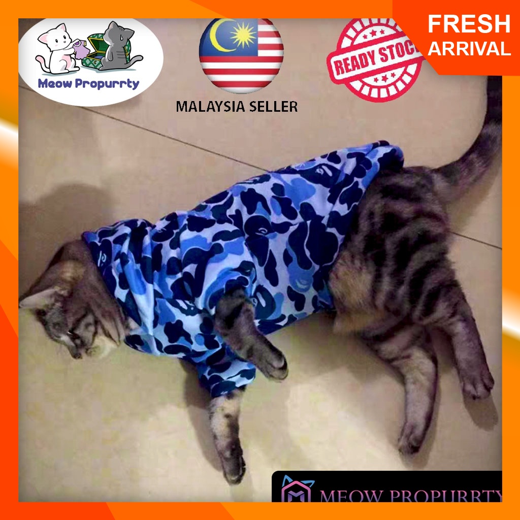 Baju Raya Kucing Comel 2021 Ready Stock Malaysia Pakaian Haiwan Gemuk ...