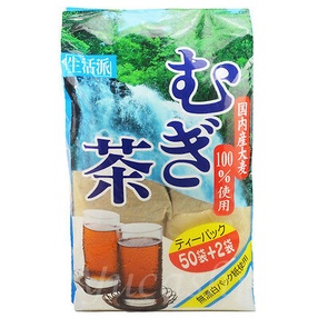 Seikatsuha Mugi Cha Tea Bag (8g x 52bags) Japanese Roasted Barley Tea ...