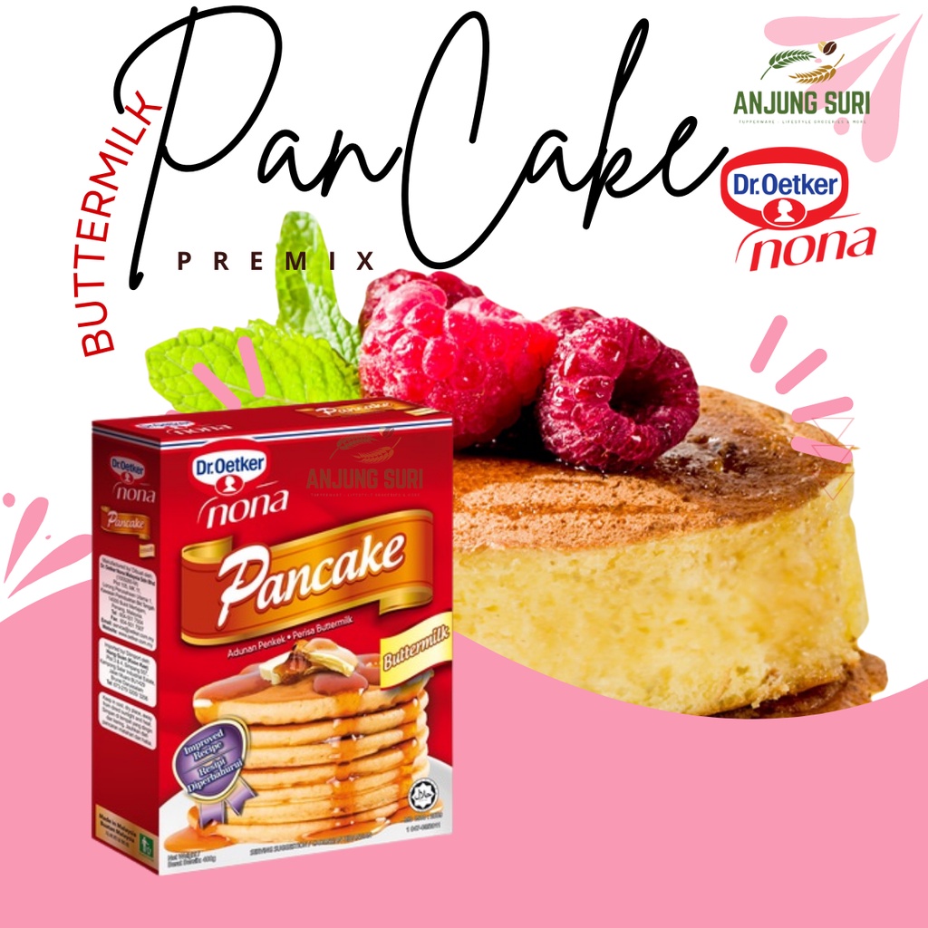 Tepung Pancakes Ready Mix Pancake- Original / Buttermilk / Blueberry ...