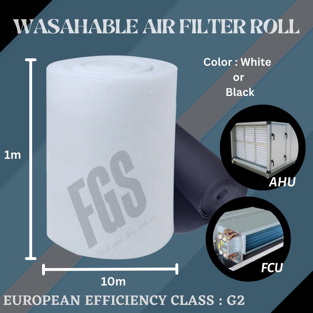 1M x 10M PRIMARY FILTER ROLL AHU FCU HVAC AIR FILTER/FILTER MEDIA ROLL ...