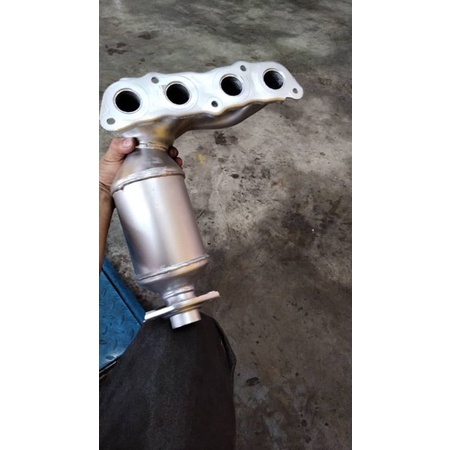 myvi alza exhaust manifold with catalytic converter | Shopee Malaysia