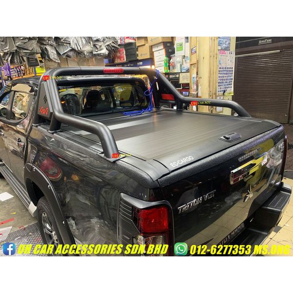 Mitsubishi triton 2015-2021 manual roller shutter lid rear trunk cover ...