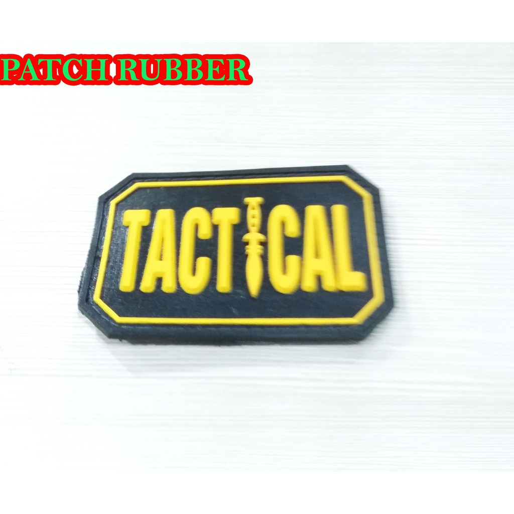 Tactical rubber patch | Shopee Malaysia