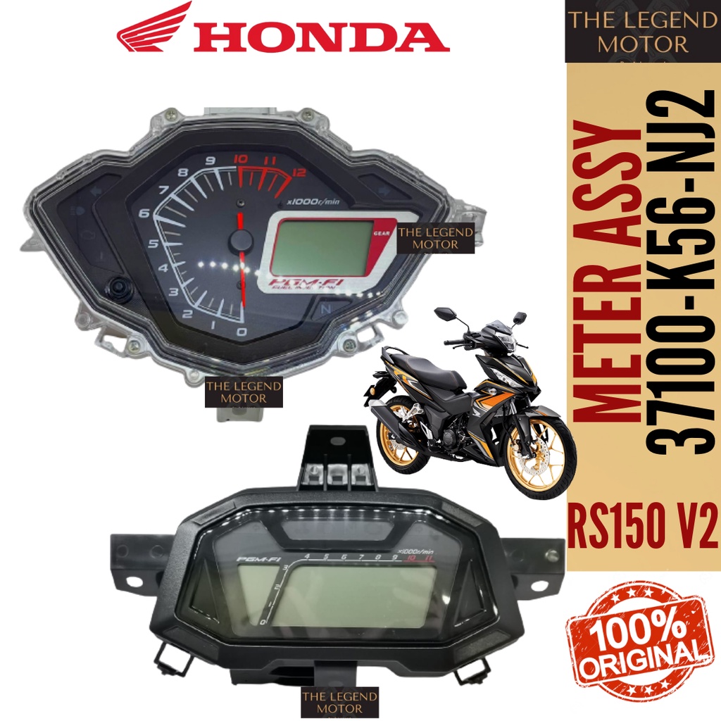 100% ORIGINAL HONDA RS150 V1 V2 RS 150 RS150R SPEEDOMOTER SPEED METER ...