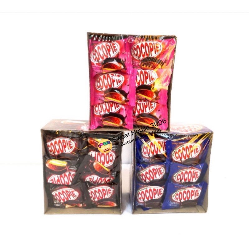 Cocoaland Mum's Bake Cocopie 24pcs x 25g Dark Chocolate Pie With ...
