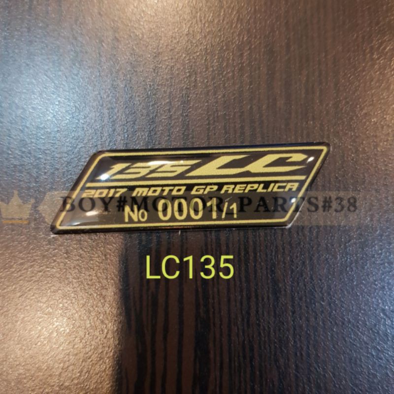 YAMAHA Y15 Y15ZR LC135 125ZR STICKER TIMBUL LOGO MOTOR MOTO GP REPLICA ...