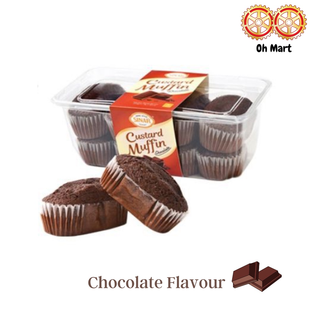 Home Style Sinar Custard Muffin 27.5gX8 Pcs 220g | Shopee Malaysia
