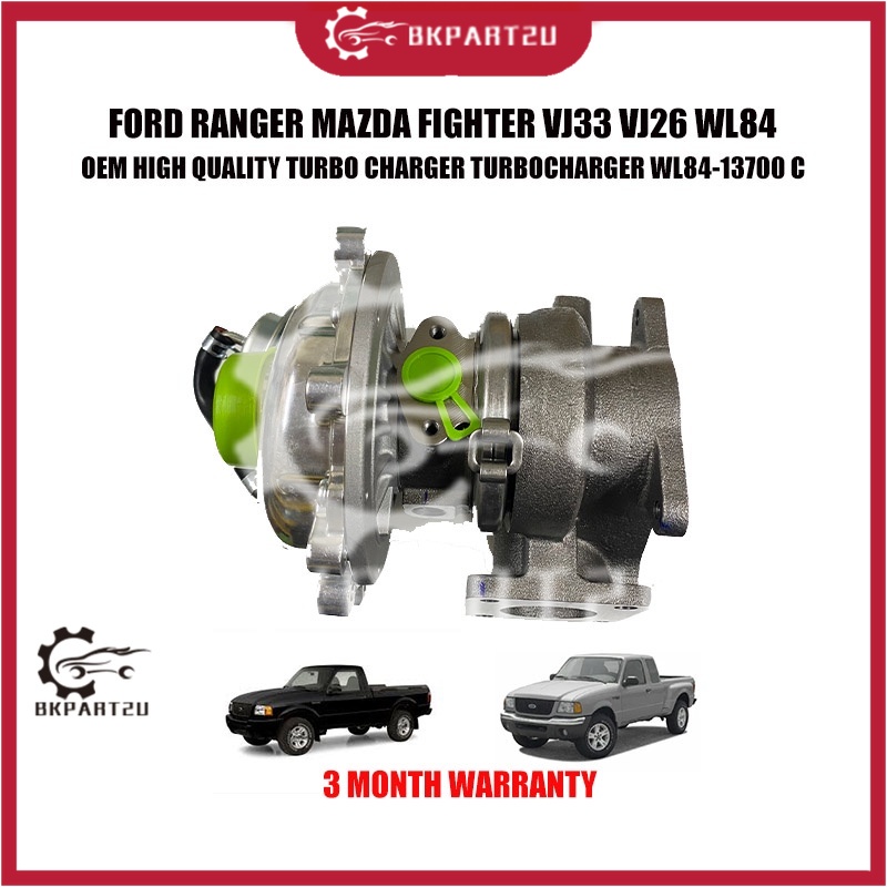 FORD RANGER MAZDA FIGHTER VJ33 VJ26 WL84 OEM TURBO CHARGER TURBOCHARGER ...