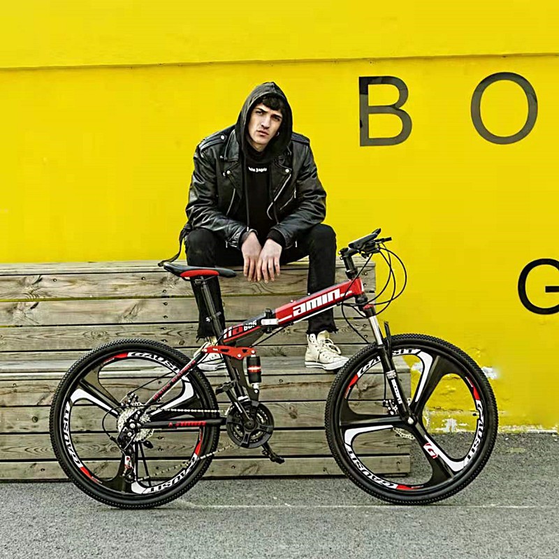 AMIN 3blades FOLDING Bike /AMIN Foldable Bike,26inch mountain bike (Tri ...
