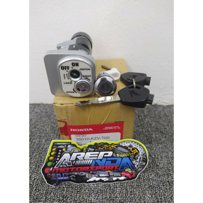 💥KEY SET HONDA DREAM SUPERCUB ORIGINAL THAILAND 🇹🇭💥 | Shopee Malaysia