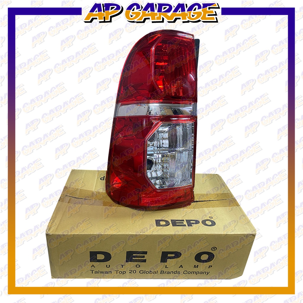 [ORIGINAL DEPO TAIWAN] Toyota Hilux Vigo KUN26 Rear Back Tail Lamp ...