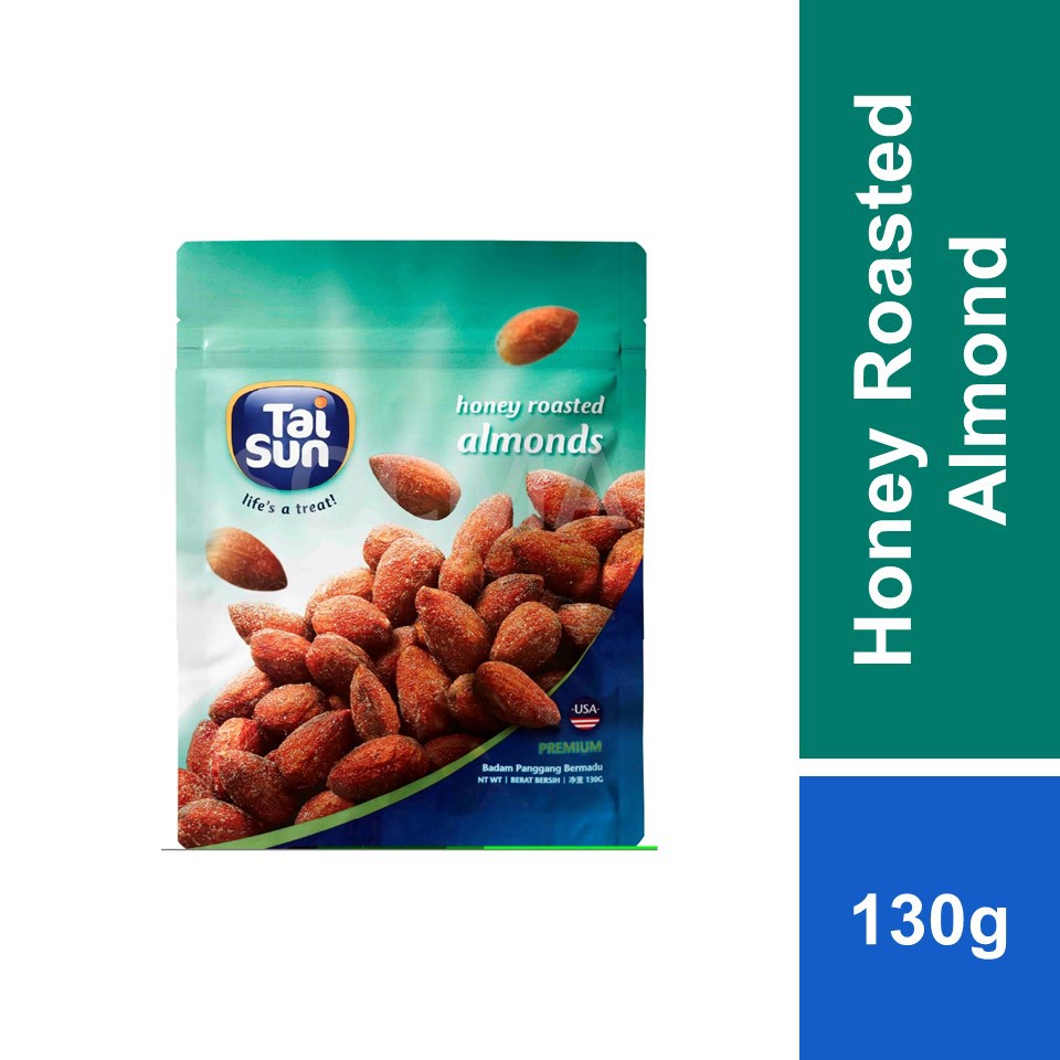 Tai Sun Honey Roasted Almond 130g | Shopee Malaysia