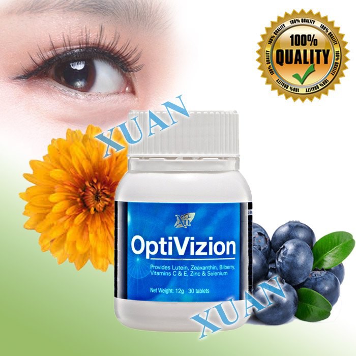 OptiVizin [30tablets] +Natural Astaxanthin [30 softgels] code :34276护眼 ...