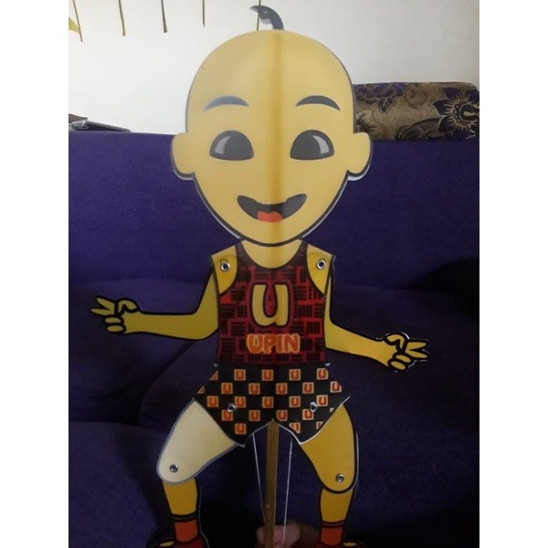 Wayang UPIN Children Toy Or IPIN And SPONGEBOB Price PER 1 PCS | Shopee ...