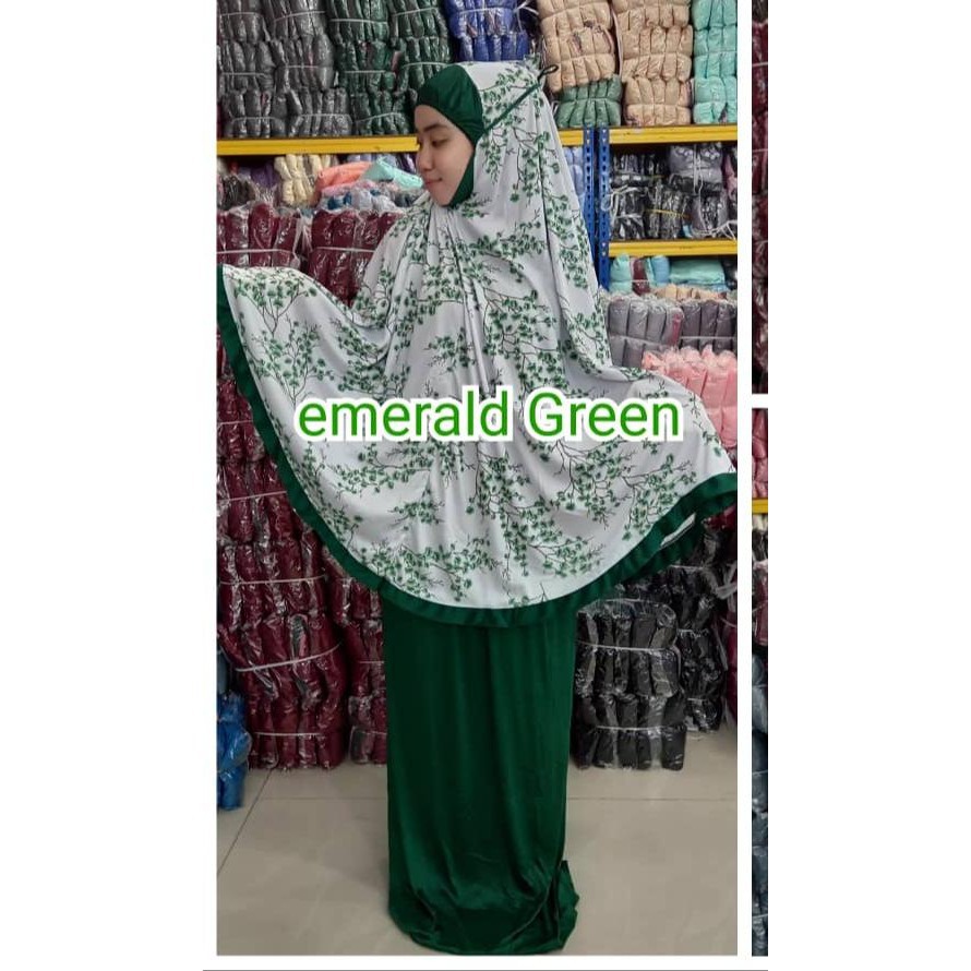 Telekung Bunga Baru Design-D Dewasa & Budak (Viscose Cotton) | Shopee ...