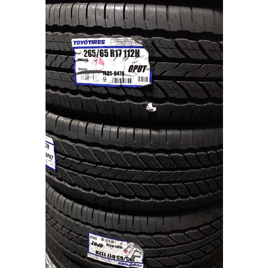 265/65R17 265 65 17 TOYO OPUT Car Tyre Tire Kereta Tayar Wheel Rim 17 ...