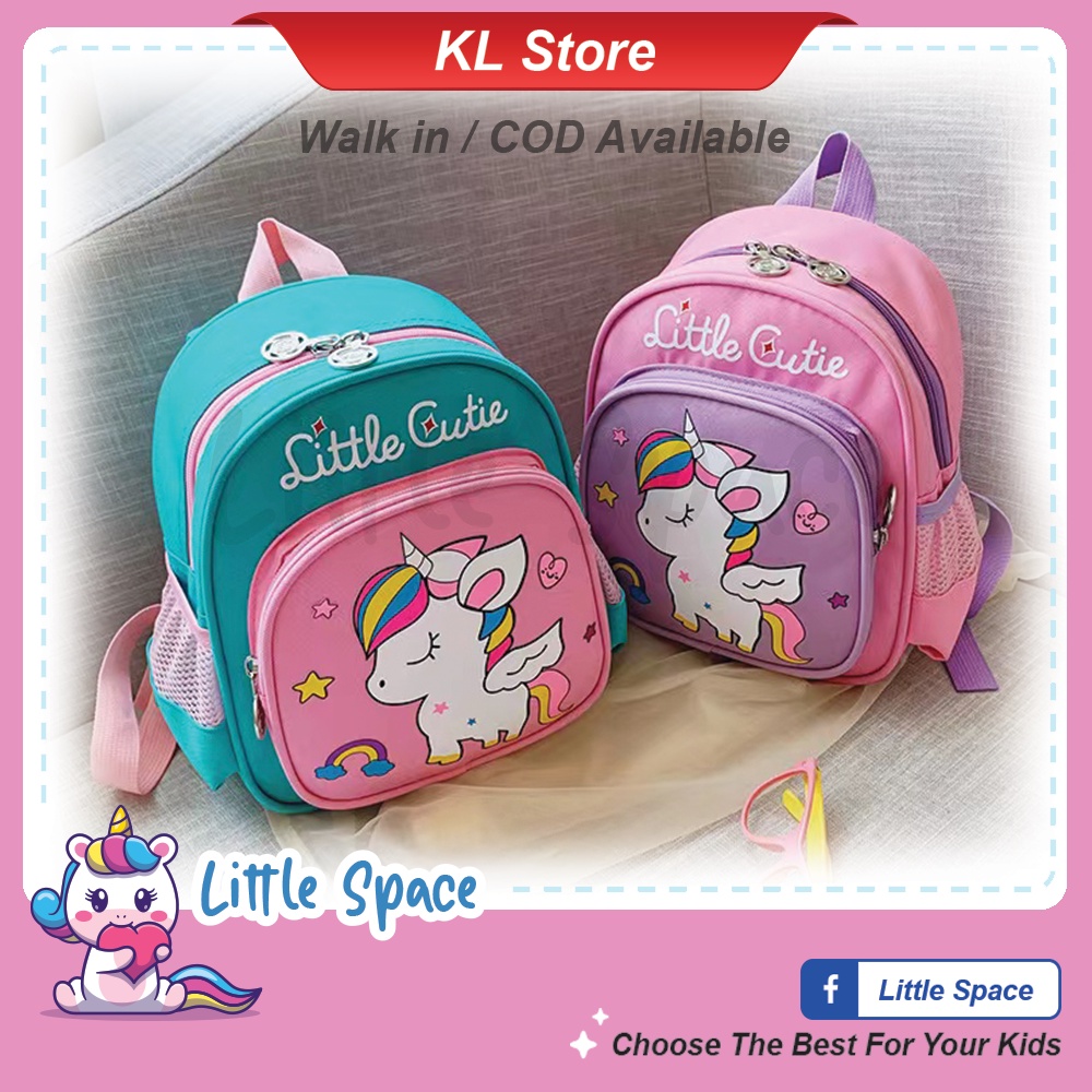 Toddler Beg Sekolah Preschool Bag For Boy Girl Unicorn Bag Kindergarten ...