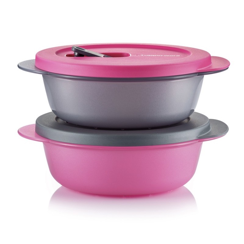 Tupperware CrystalWave Bowl (2pcs) 600ml | Shopee Malaysia