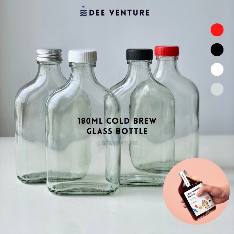 180ml Cold Brew Coffee Glass Bottle for Cafe use | Botol Kaca Cold Brew ...