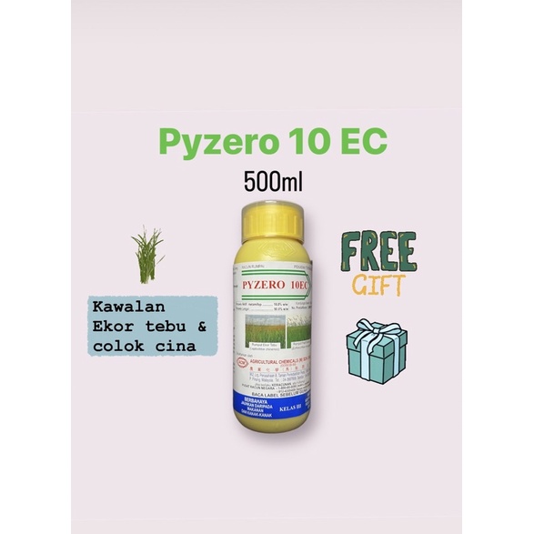 ACM PYZERO 10EC 500ML (colok cina / ekor tebu / padi burung / sambau ...