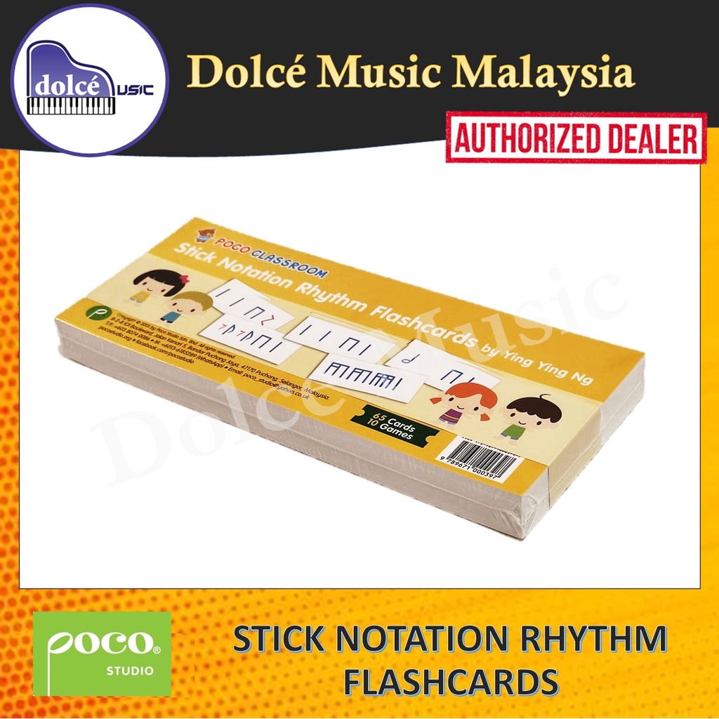 Poco - Stick Notation Rhythm Flashcards | Shopee Malaysia