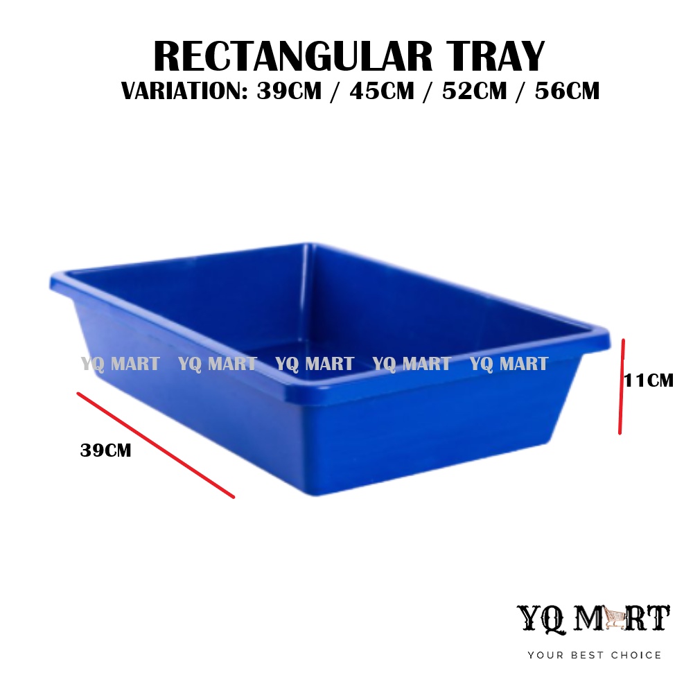 Rectangular Plastic Tray/Storage Food Tray/Rectangular Basin/Plastic ...