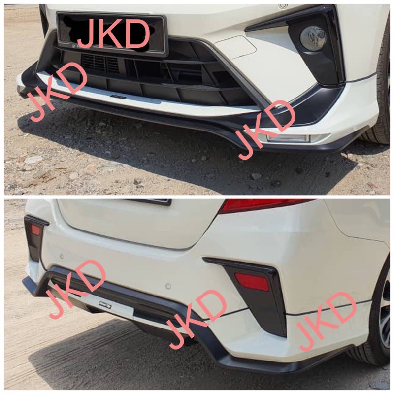PERODUA BEZZA 2020 CAR BODYKIT GEAR UP LOGO EMBLEM WITH led SIGNAL ...