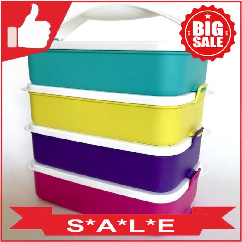 Tupperware Click To Go New Color 2017 - 4 layers of Original Tupperware ...