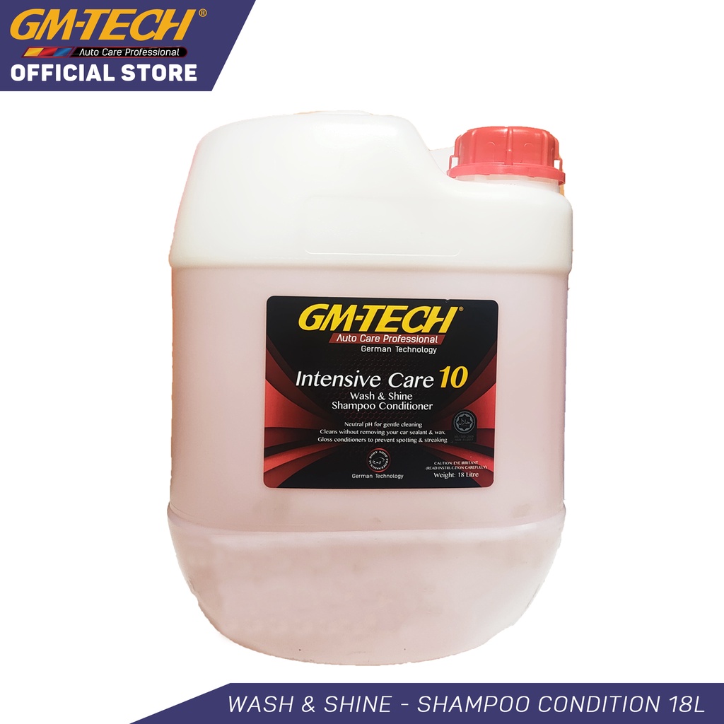 GM-TECH Wash & Shine Shampoo Car Conditioner (18L) | Shopee Malaysia