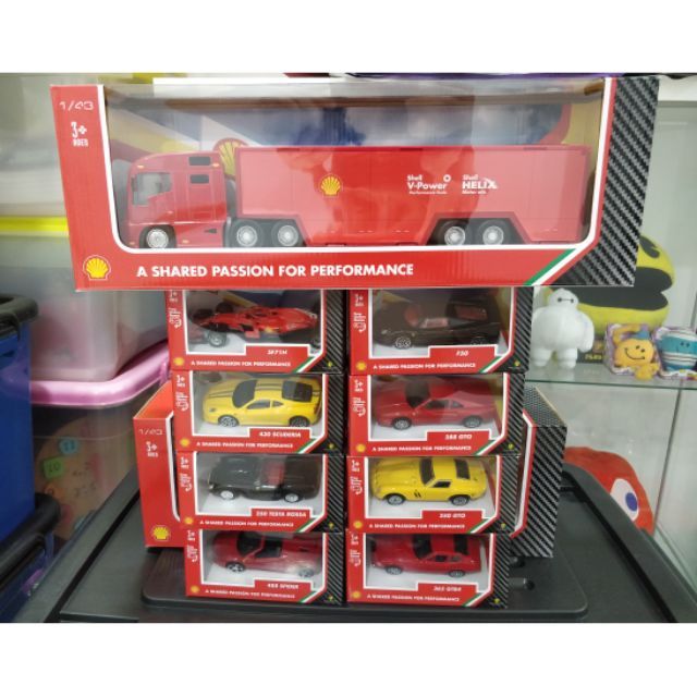 Shell Ferrari Limited Edition 2019 Collection with Shell Truck ...