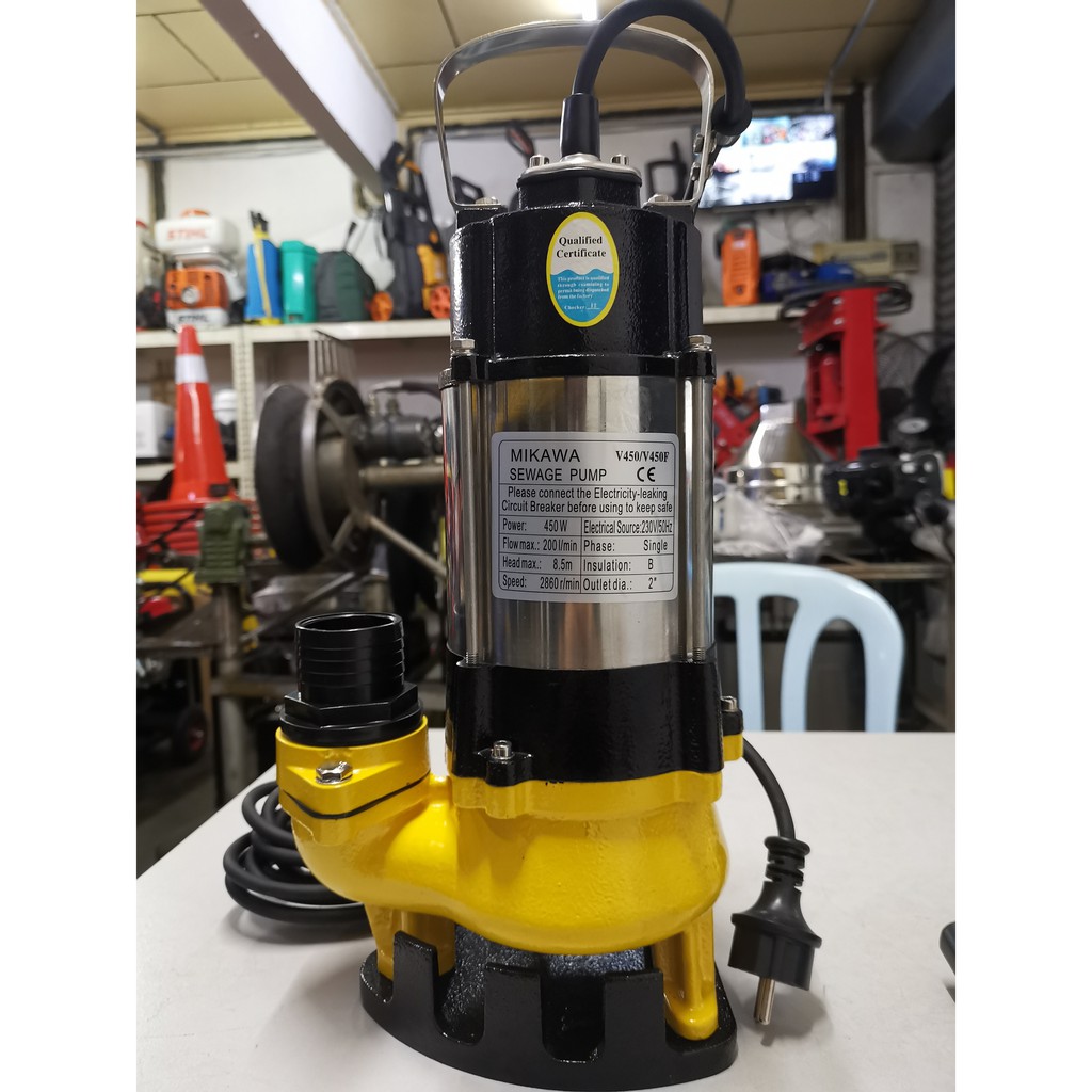 MIKAWA V450/V450F SEWAGE SUBMERSIBLE PUMP | Shopee Malaysia