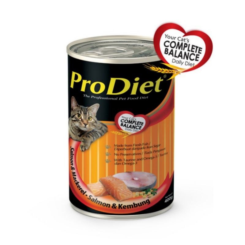 ProDiet Cat Canned Wet Food 400g/Makanan Kucing ProDiet Tin 400g ...