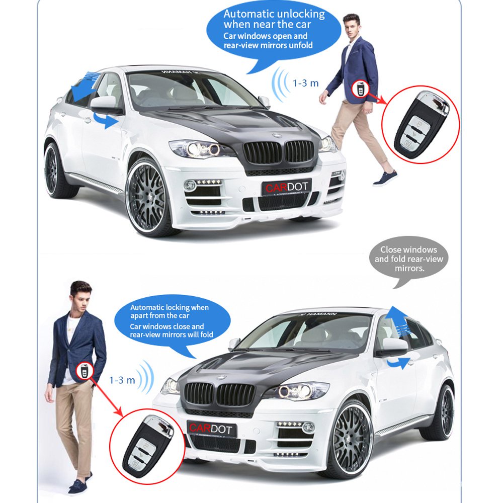 Lcd Key Touch Sense Screen Auto Central Lock Smart Key Remote Start ...