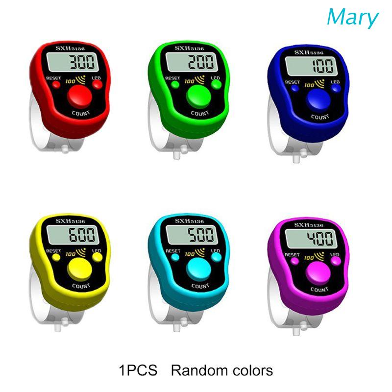 Mary Pocket Finger Counter Digital LED Electronic Finger Counter anual ...