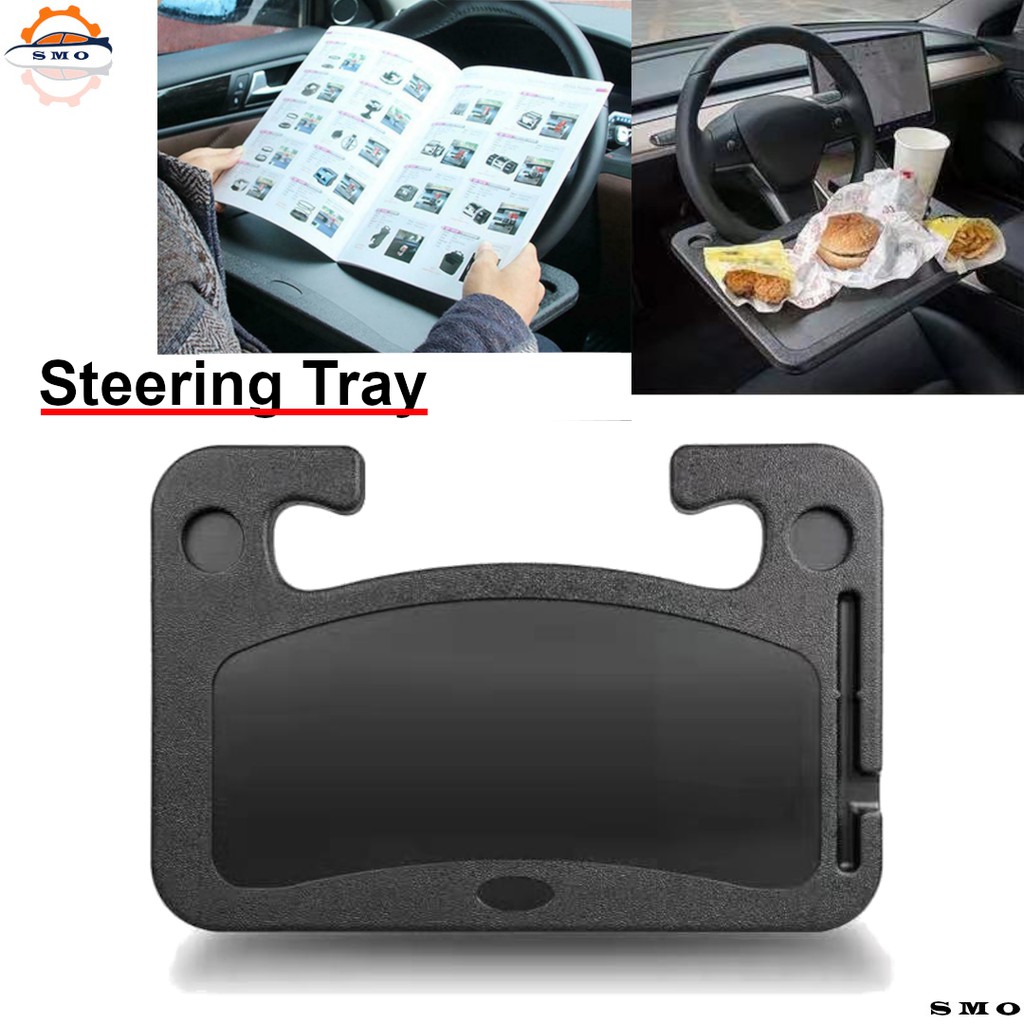 Portable Car Steering Wheel Food Tray Laptop Desk Table Writing Reading ...