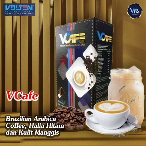 🔥HALAL🔥100% ORIGINAL Volten VCafe - Brazilian Arabica Coffee with ...