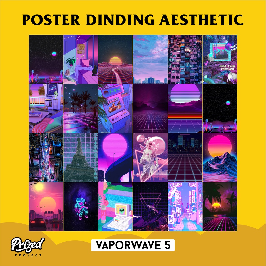 Aesthetic Poster | Aesthetic Poster | Poster | Vaporwave Poster Fill 24 ...