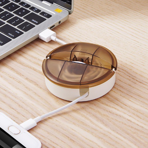 Cable Rotating Organizer Swivel Cable Holder | Shopee Malaysia